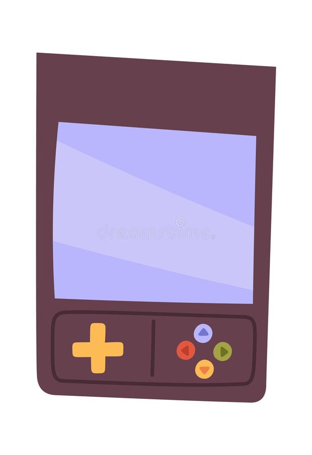 Portable Game Console stock vector. Illustration of play - 274724528