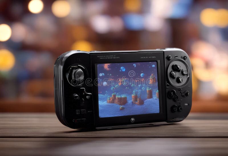 Portable Game Handheld Console 3d Video Element Hand-held Technology ...