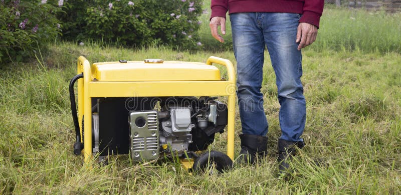 Portable Gasoline Generator.the Use of an Autonomous Energy Source ...