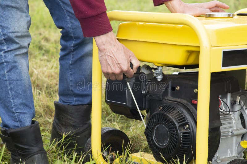Portable Gasoline Generator.the Use of an Autonomous Energy Source ...