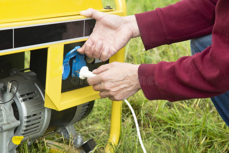 Portable Gasoline Generator.the Use of an Autonomous Energy Source ...