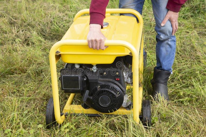 Portable Gasoline Generator.the Use of an Autonomous Energy Source ...