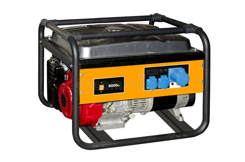 Portable generator stock image. Image of energy, production - 14862283