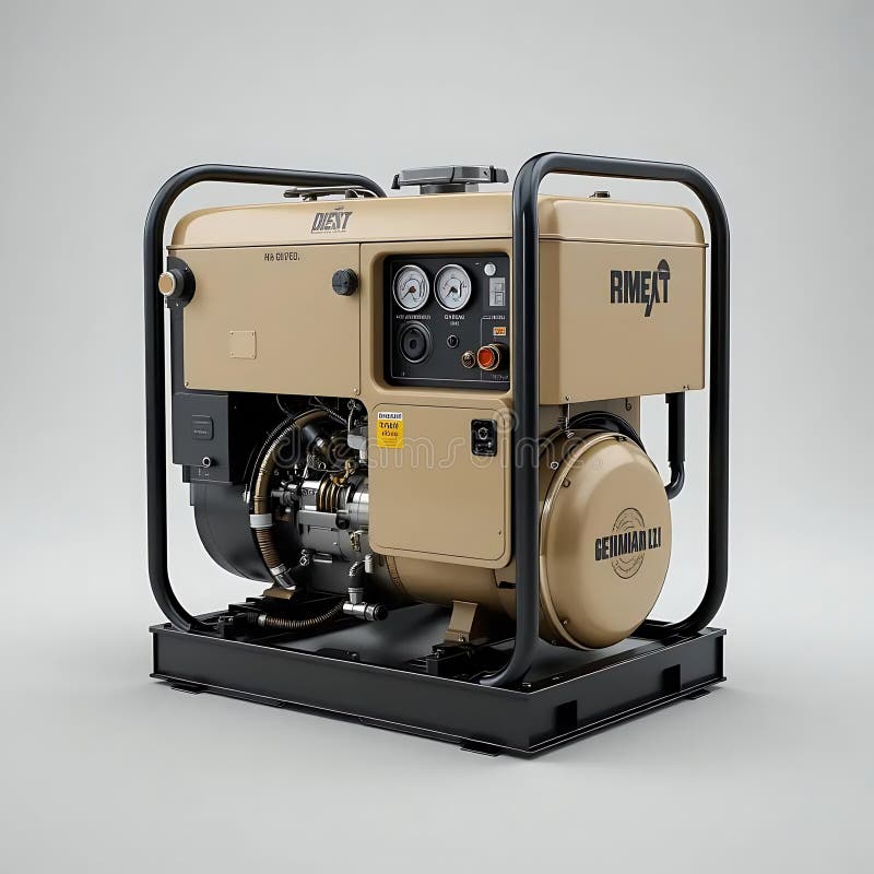 Portable Generator Machine Powering Industries and Projects with ...