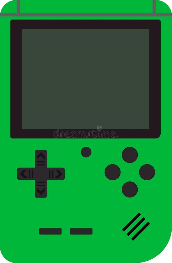 Portable Handheld Green, Video Game, Portable Game Console, Game Gadget ...