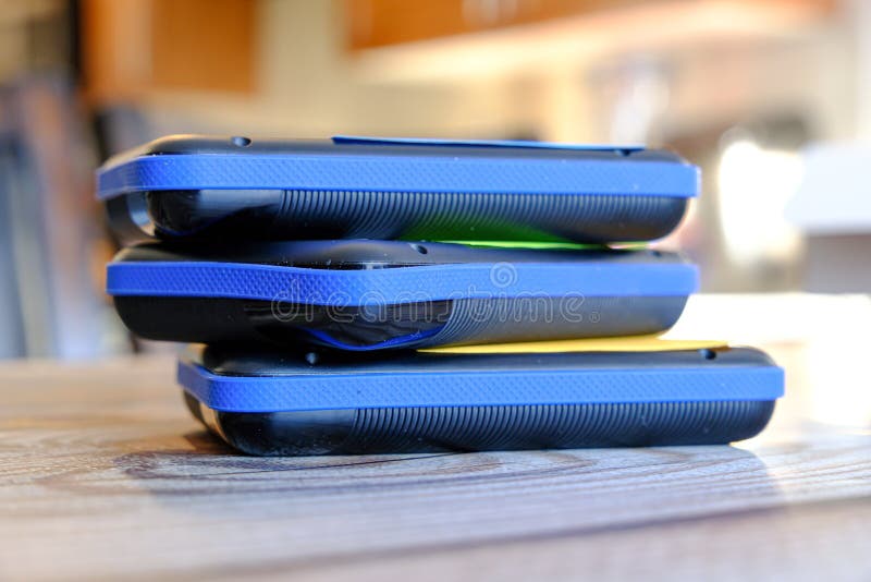 Portable Hard Disk Data Drives for Data Backup Stock Image - Image of ...