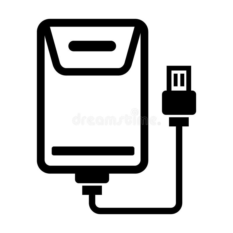 Portable Hard Disk Icon Color Outline Vector Stock Vector ... Portable Hard Disk Icon Color Outline Vector Stock Vector ...