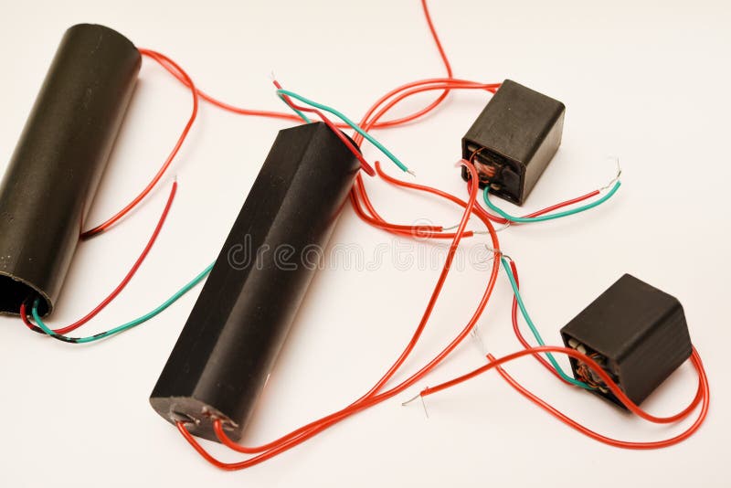 Portable High-voltage Voltage Generator. Radio Components for ...