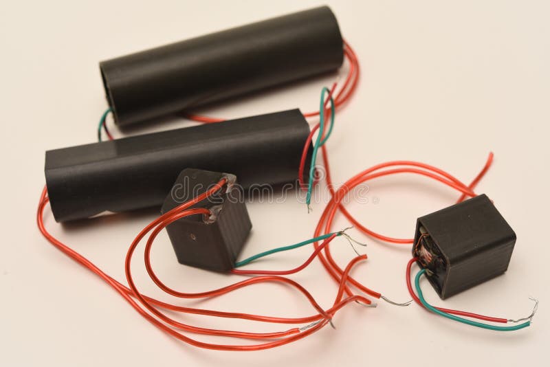 Portable High-voltage Voltage Generator. Radio Components for ...