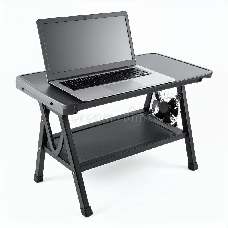 Portable Laptop Desk Setup for Remote Work and Ergonomic Home Office ...