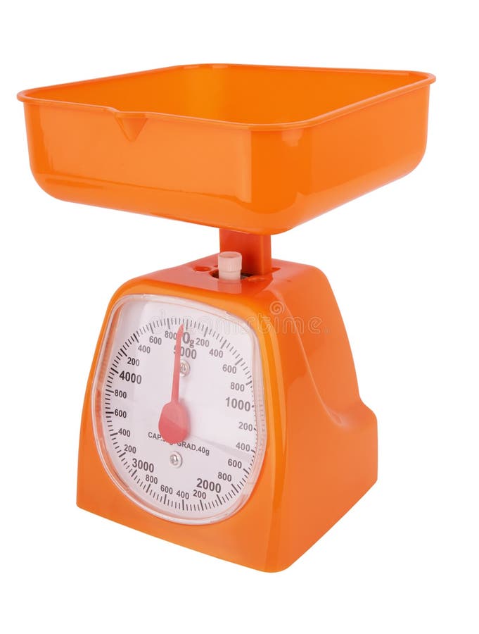 Portable mechanical scale stock image. Image of small - 181421853