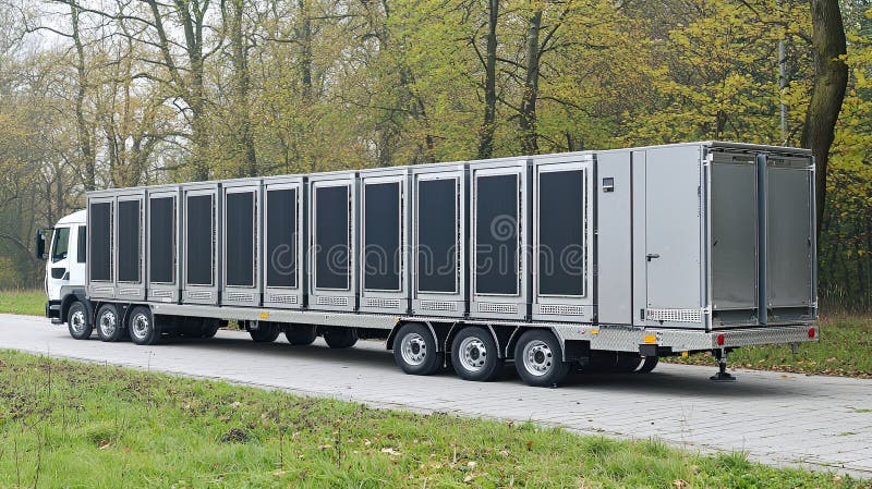 Portable Mobile Data Center Featuring Compact Servers it Infrastructure ...