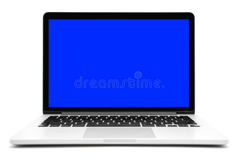 Blank Blue Passport on White Background. Copy Space for Text Stock ...