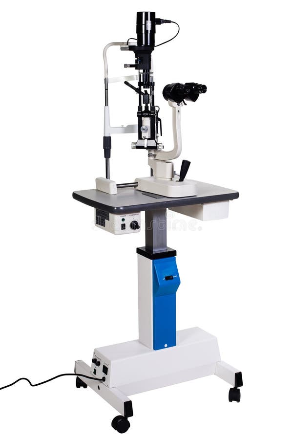 Portable Operation Surgical Microscope Isolated on White Stock Image ...