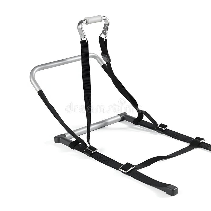 A Portable Patient Lift Device with Adjustable Straps Isolated on a ...