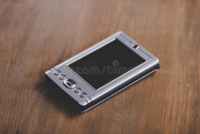 Portable Pocket Personal Computer for Business Stock Image - Image of ...
