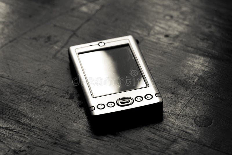 Portable Pocket Personal Computer for Business Stock Image - Image of ...