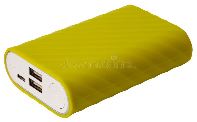 Portable Power Bank Isolated Stock Photo - Image of path, customer ...