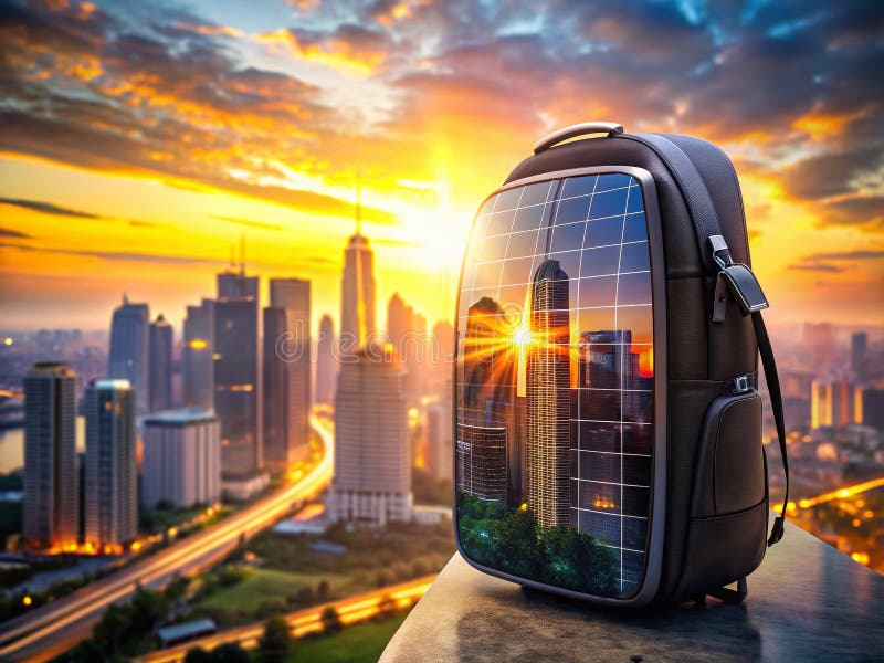 Portable Power and Navigation the Ultimate Solar Backpack for TechSavvy ...