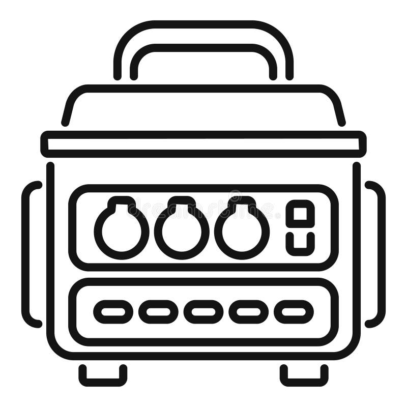 Portable Power Station Providing Multiple Outlets for Electronic ...