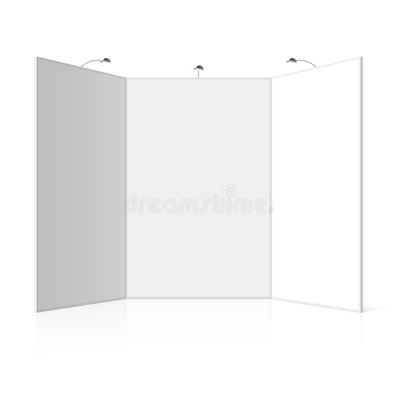 Portable Presentation Display Board Stock Illustration - Illustration ...