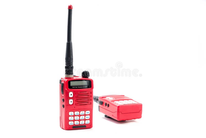 Portable Radio Transceiver. Stock Photo - Image of system, mobile: 38805826