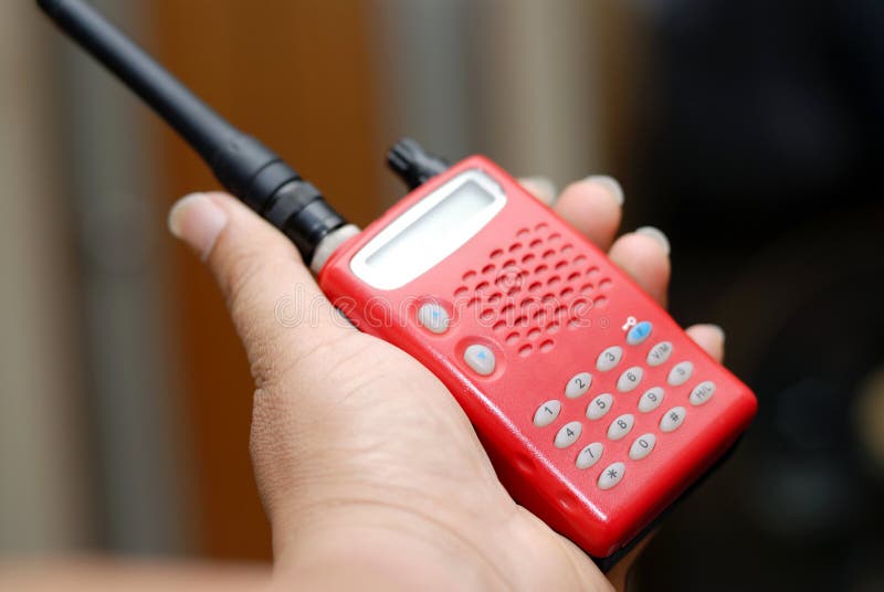 Radio Wireless Communications Stock Image - Image of transceiver ...
