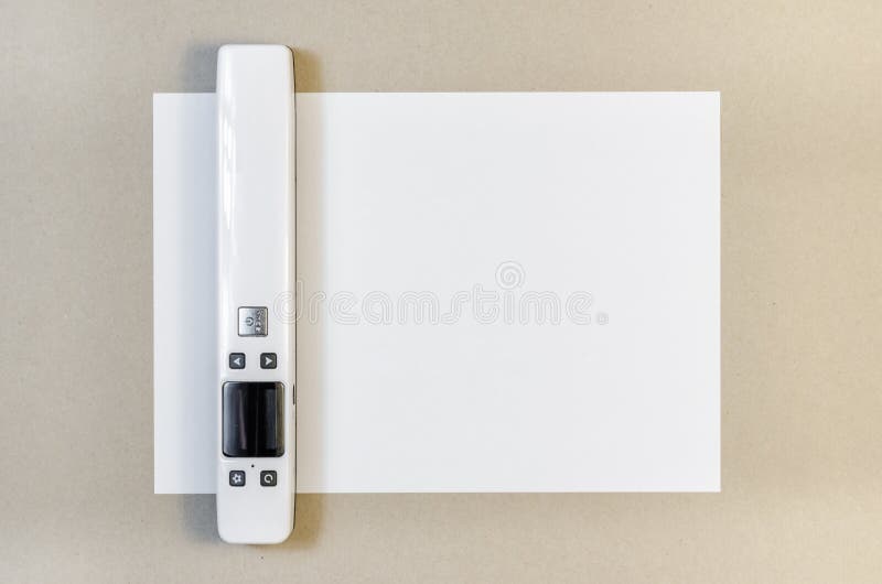 Scan of Old Paper on White Background Stock Photo - Image of parchment ...