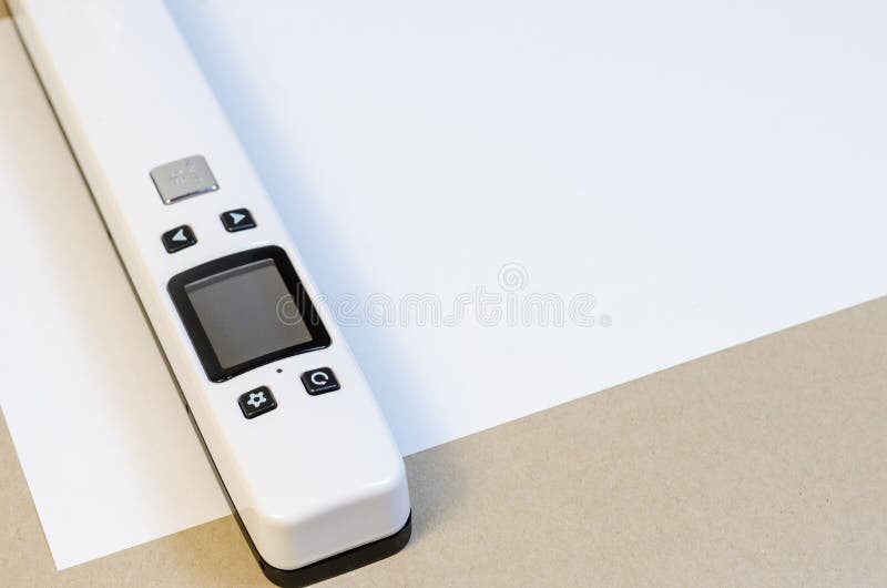 Scan of Old Paper on White Background Stock Photo - Image of parchment ...