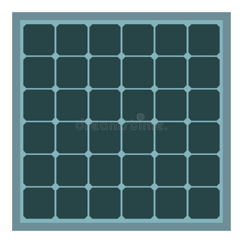 Portable Small Solar Panel Isolated Stock Vector - Illustration of ...