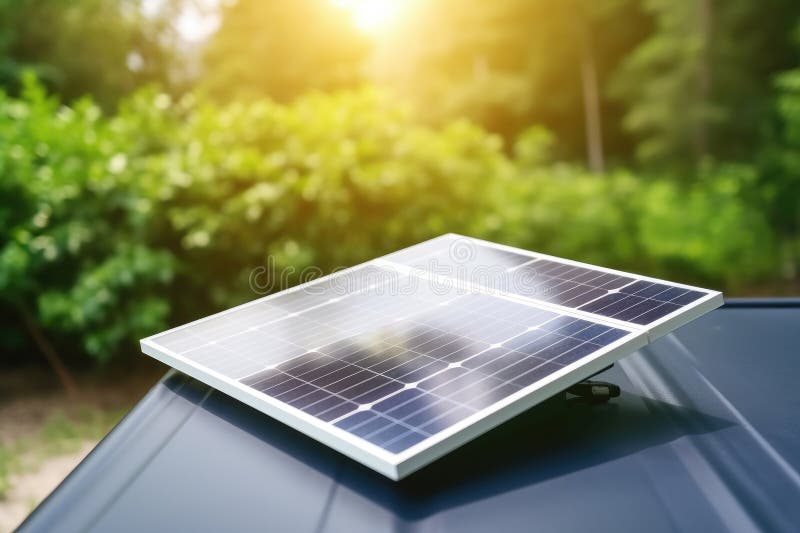 Portable Solar Panel for Travel. Small Modern Solar Panel Stands ...