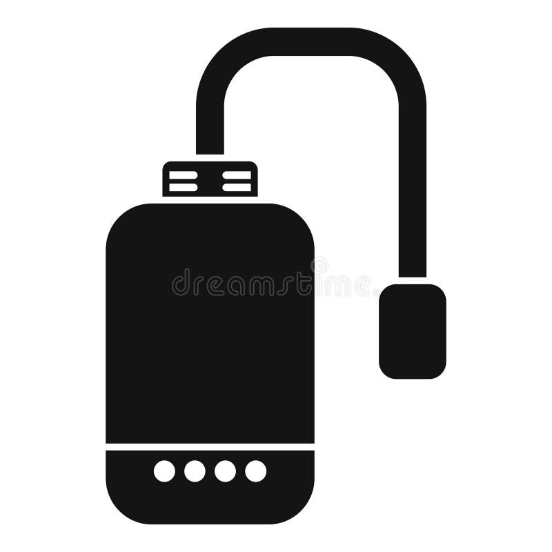 Portable Ssd Drive Connecting To Personal Computer Icon Stock Vector ...