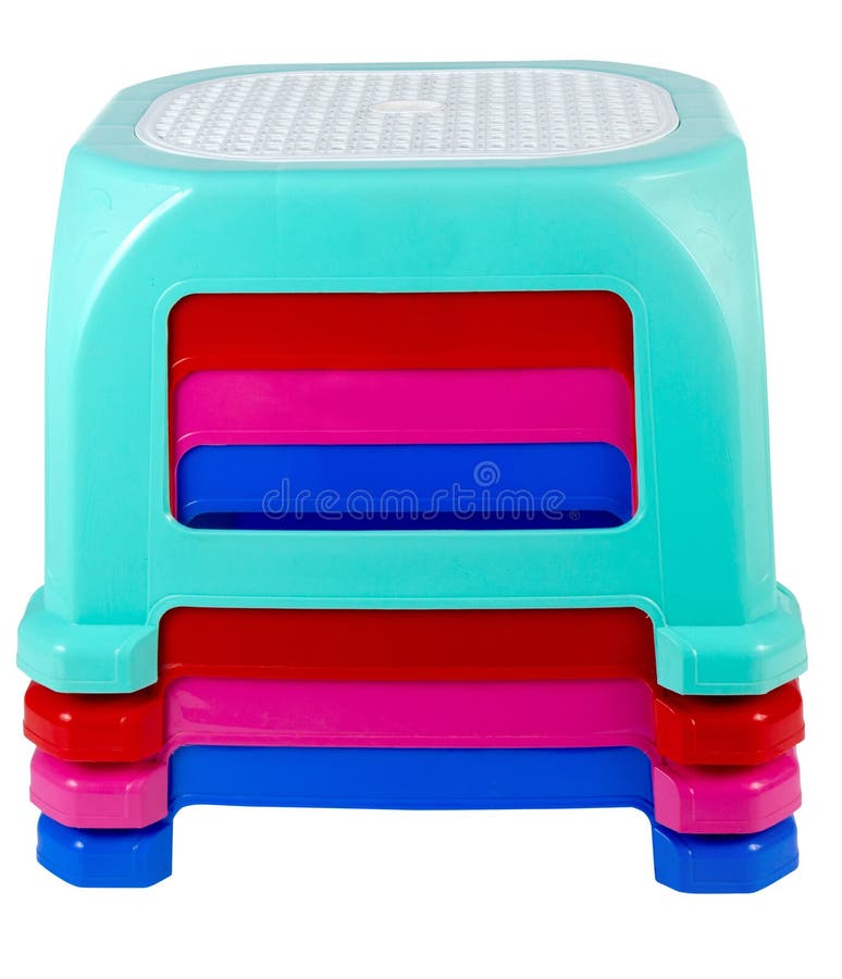 Stack Colorful Plastic Stools Stock Photos - Free & Royalty-Free Stock ...