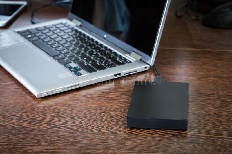 Portable Storage Technologies Stock Photo - Image of external, internal ...