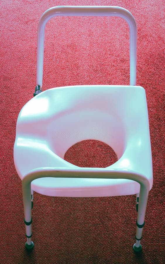 Portable Toilet Aid for the Disabled Stock Photo - Image of stable ...