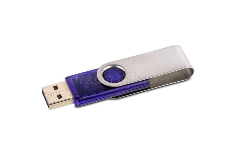 Portable Usb Memory or USB Flash Drive Isolated Stock Image - Image of ...
