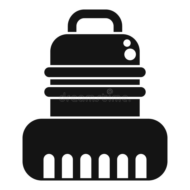 Portable Water Purifier Cleaning Contaminated Water Stock Illustration ...