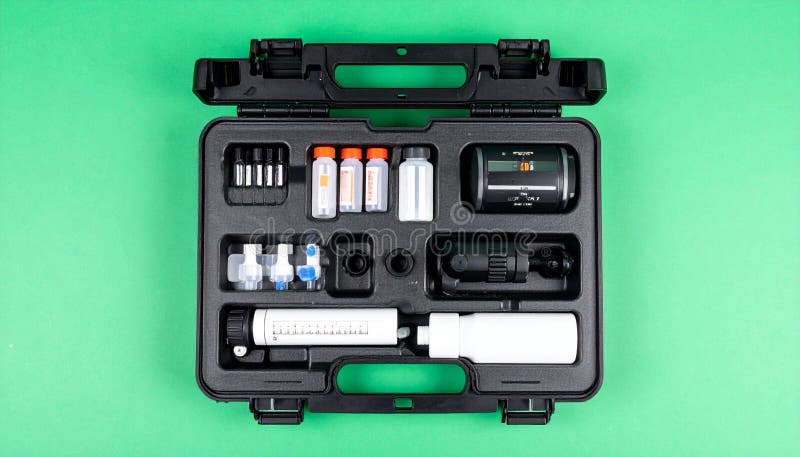 Comprehensive Water Quality Testing Kit Stock Illustrations – 9 ...