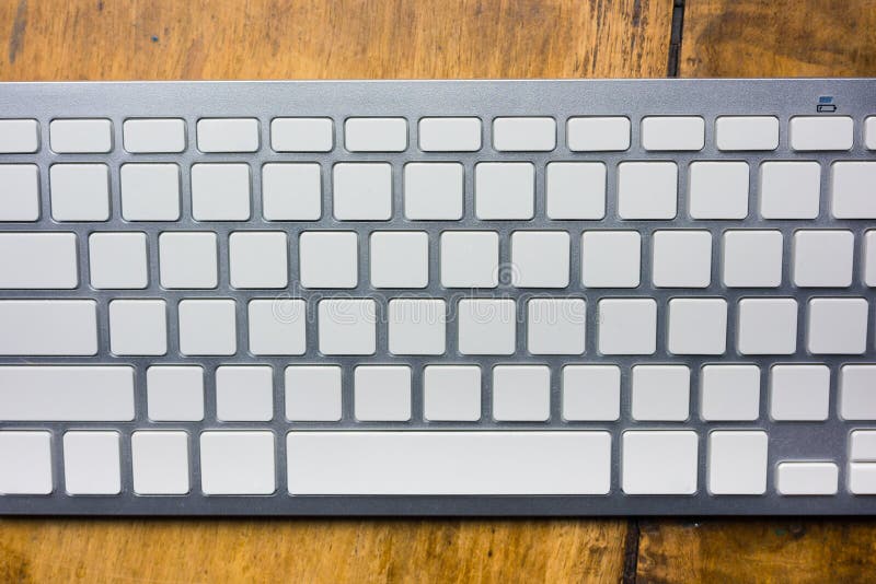 Computer Keyboard - Silver Keyboard Of A Laptop With Button S Isolated ...