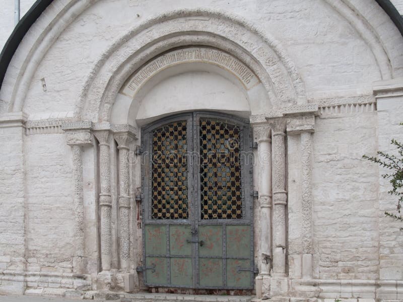 Portal of Medieval Church stock image. Image of door - 48201283