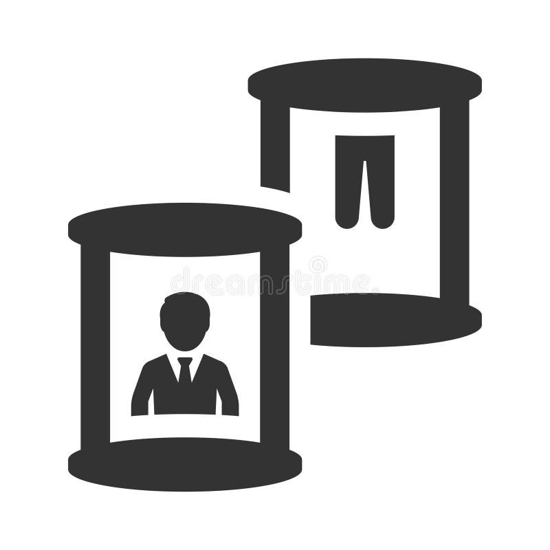 Teleportation Icon. Monochrome Simple Artificial Intelligence Icon for ...