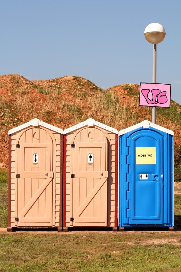 Portaloos, stock photo. Image of portable, ladies, booth - 275058