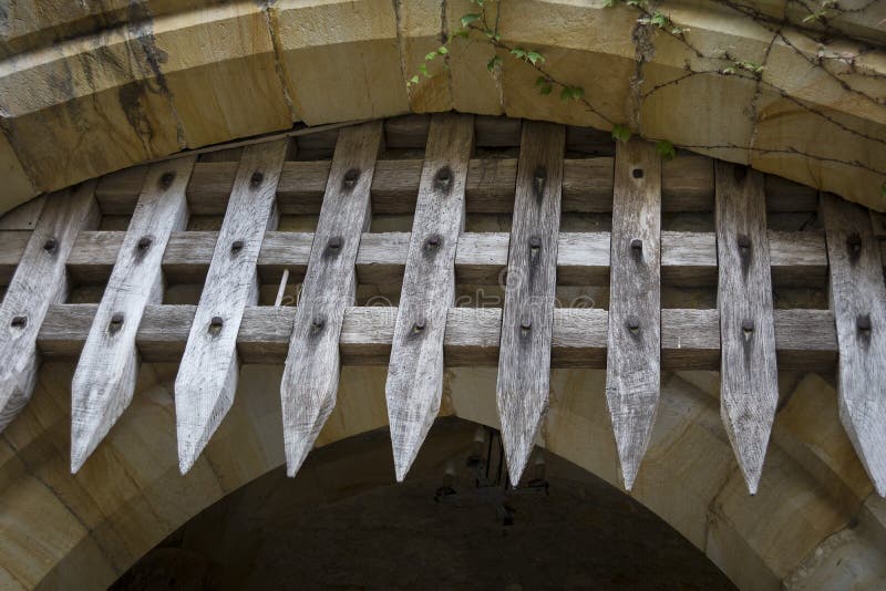 Portcullis stock image. Image of medieval, portcullis - 44322331