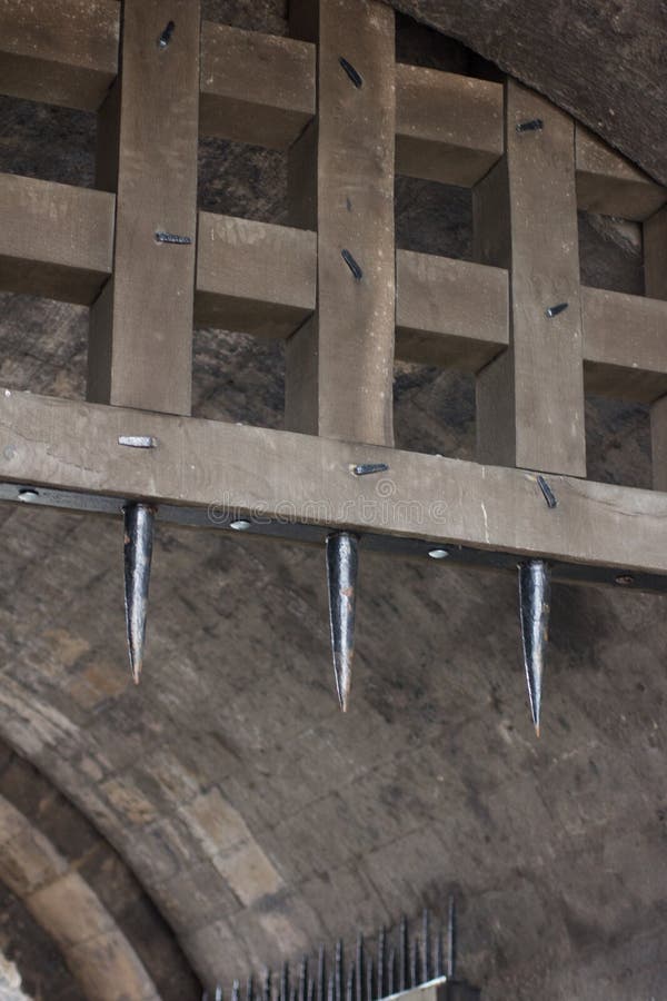 Portcullis stock image. Image of protect, arch, architecture - 36484439