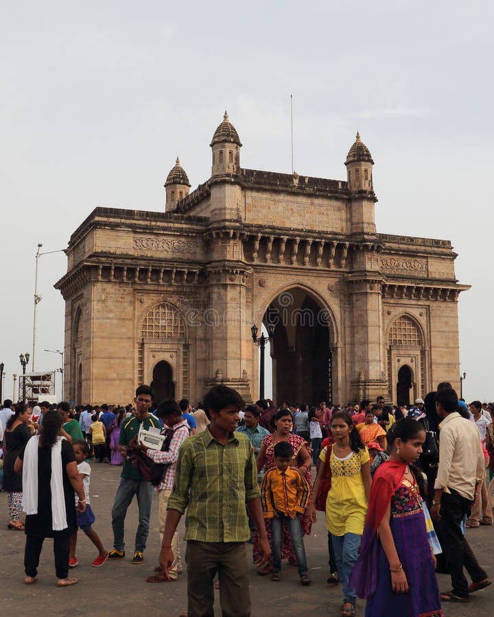 Porte De L'Inde Mumbai (Bombay) Photo stock - Image du monument, prince ...