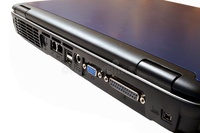 Porte del laptop immagine editoriale. Immagine di tasto - 162985