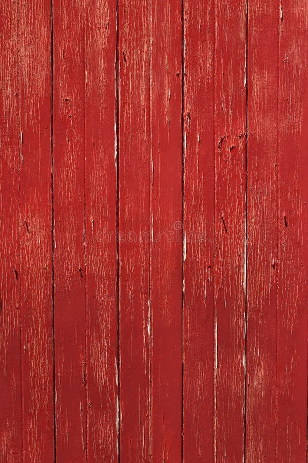 Porte Rouge Rustique Verticale De Bois De Construction Image stock ...
