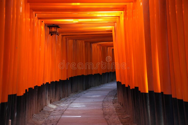 Porte de Torii image stock. Image du traditionnel, asie - 13400451