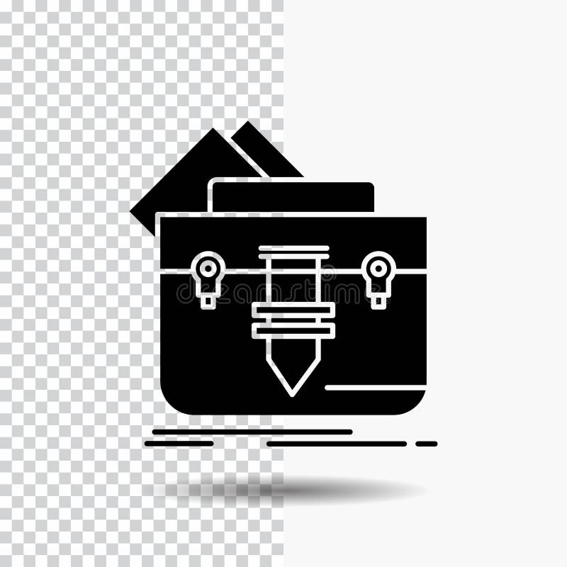 Portfolio, Bag, File, Folder, Briefcase Icon. Line Vector Gray Symbol ...