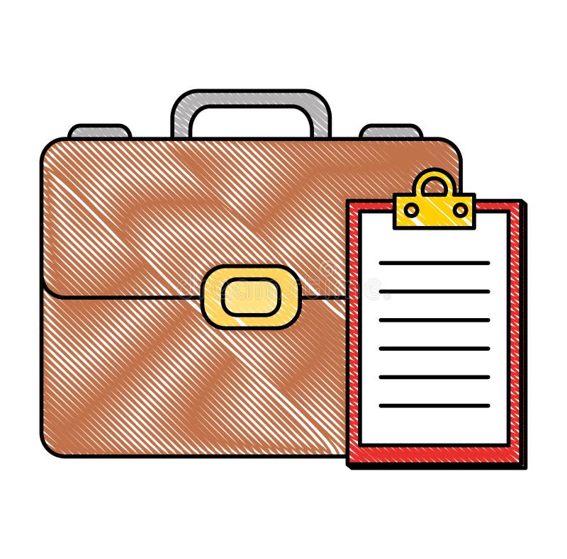Checklist Briefcase Stock Illustrations – 1,562 Checklist Briefcase ...
